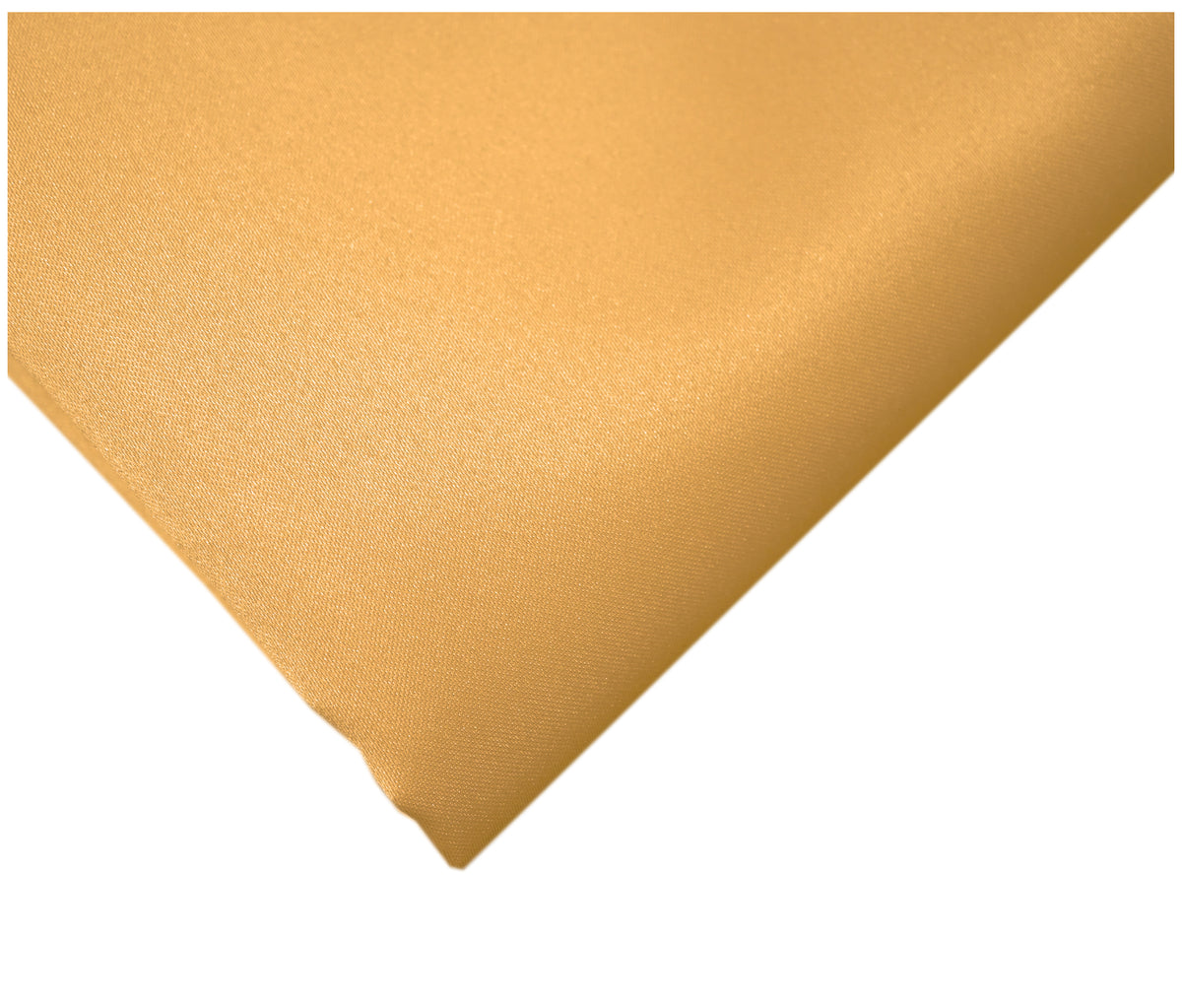 Gold Matte Duchess Bridal Satin Polyester Fabric for Dressmaking Weddi